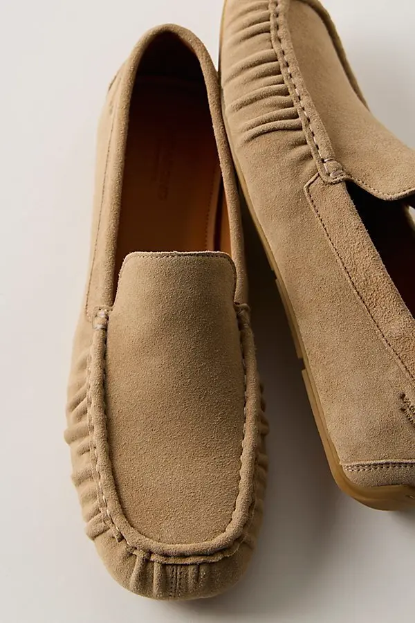 VAGABOND SHOEMAKERS Mika Driving Shoes - Nougat Suede