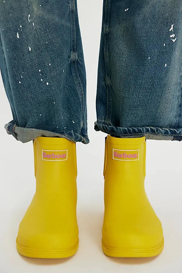 Barbour Abbeyfield Wellies - Amber Haze