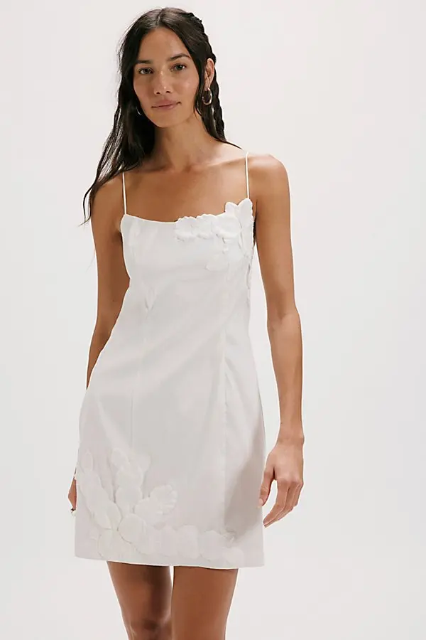 HUTCH Delane Mini Dress - Ivory