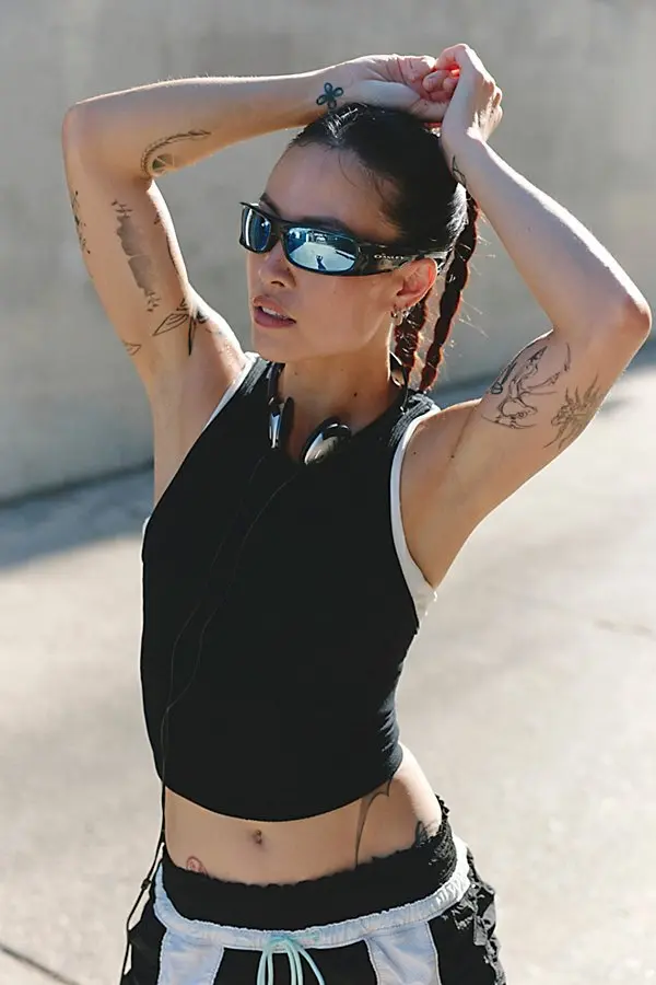 Free People Make It Easy Tank Top - Black