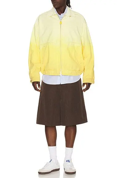 BEAMS Short Blouson Gradation Print