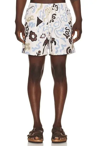 Oas Memento Swim Shorts - Light Multi