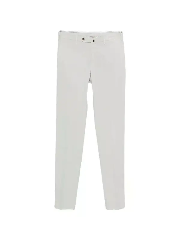 Incotex Slim-fit Pressed-crease Trousers - Grey