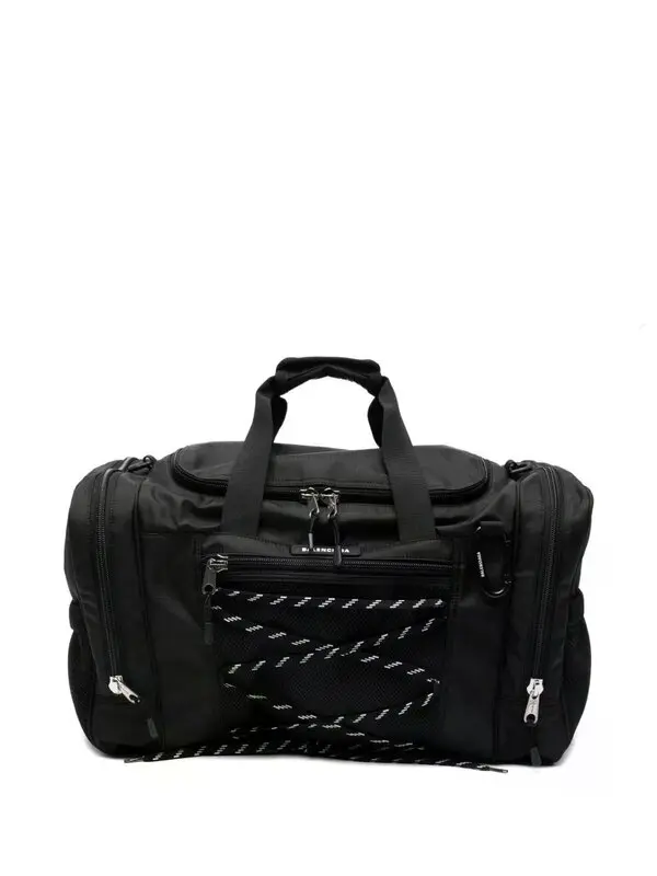 Balenciaga Logo-print Holdall - Black