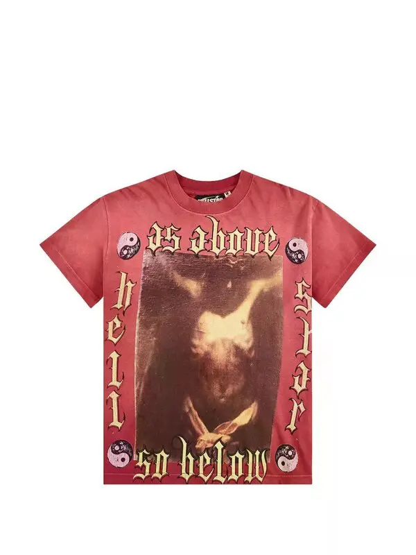 HELLSTAR Graphic-print T-shirt - Red
