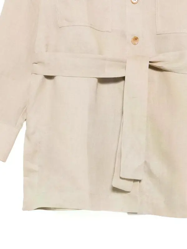 PENNYBLACK Belted Button-up Shirt