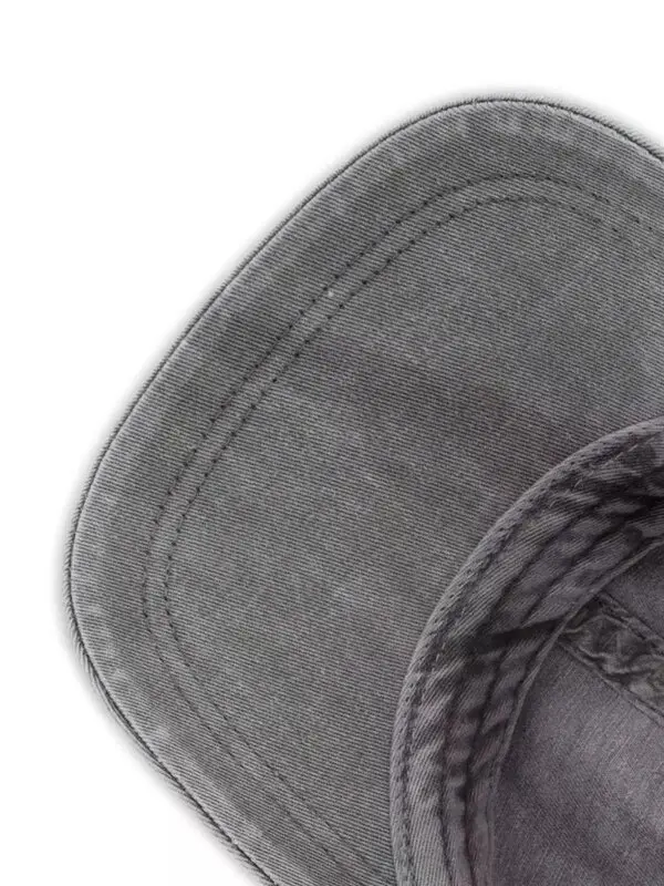 Armani Exchange Logo-patch Baseball Cap - Grey