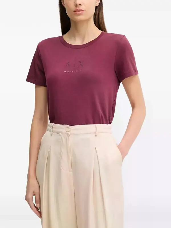 Armani Exchange Logo-embellished T-shirt