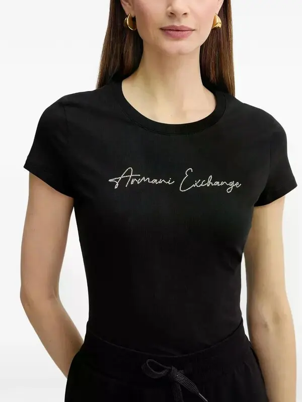 Armani Exchange Logo-detail T-shirt