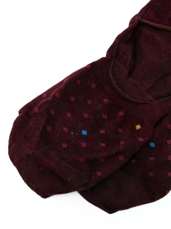 Zegna Diamond-patterned Invisible Socks