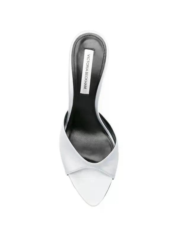 Victoria Beckham Harlow Open-toe Sandals - Silver