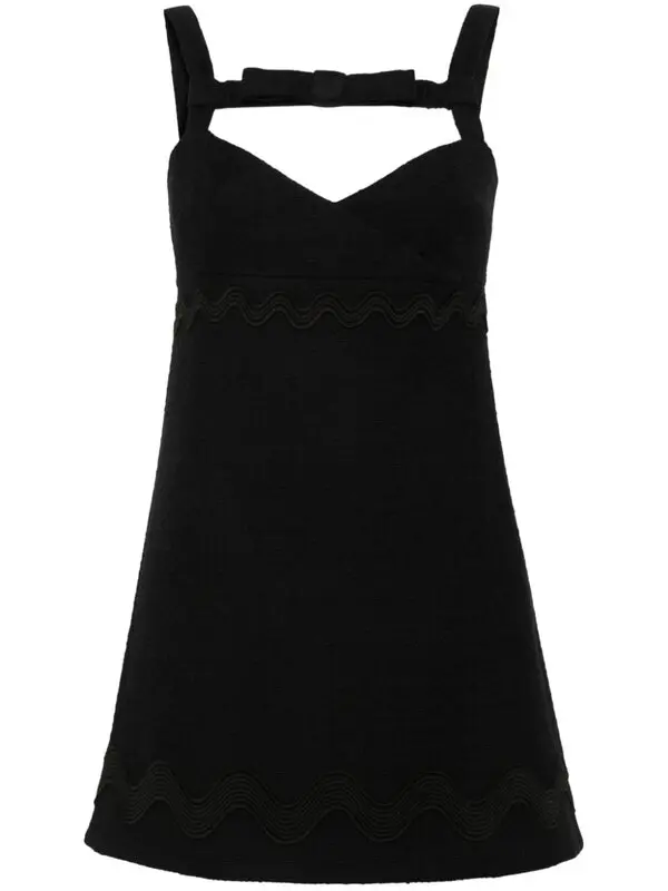 PATOU Scallop-trim Mini Dress