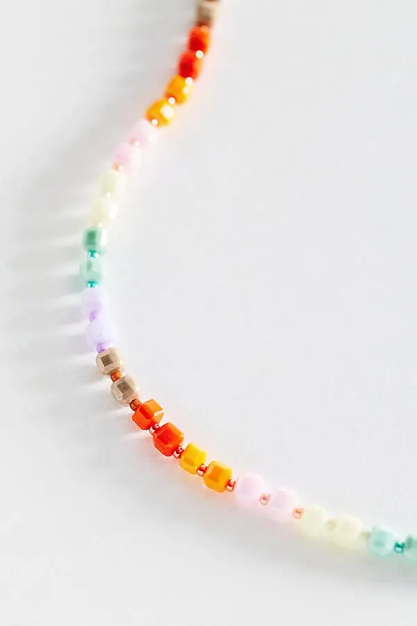 Anthropologie Beaded Collar Necklace - Multi