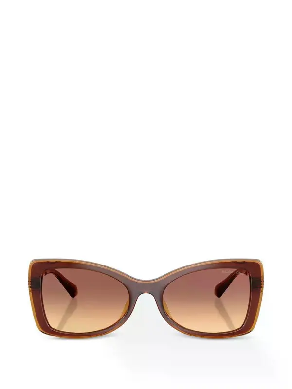 Michael Kors Geometric-frame Sunglasses - Brown