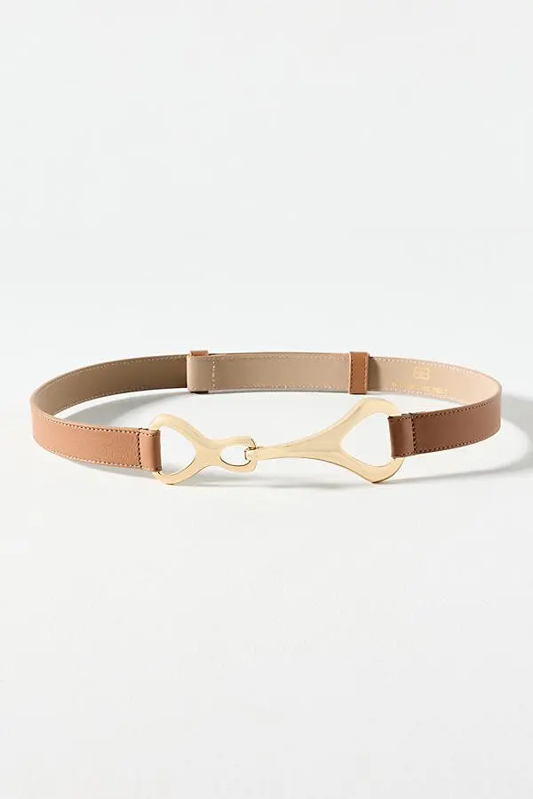 B-low The Belt Gideon Belt - Cuoio/gold