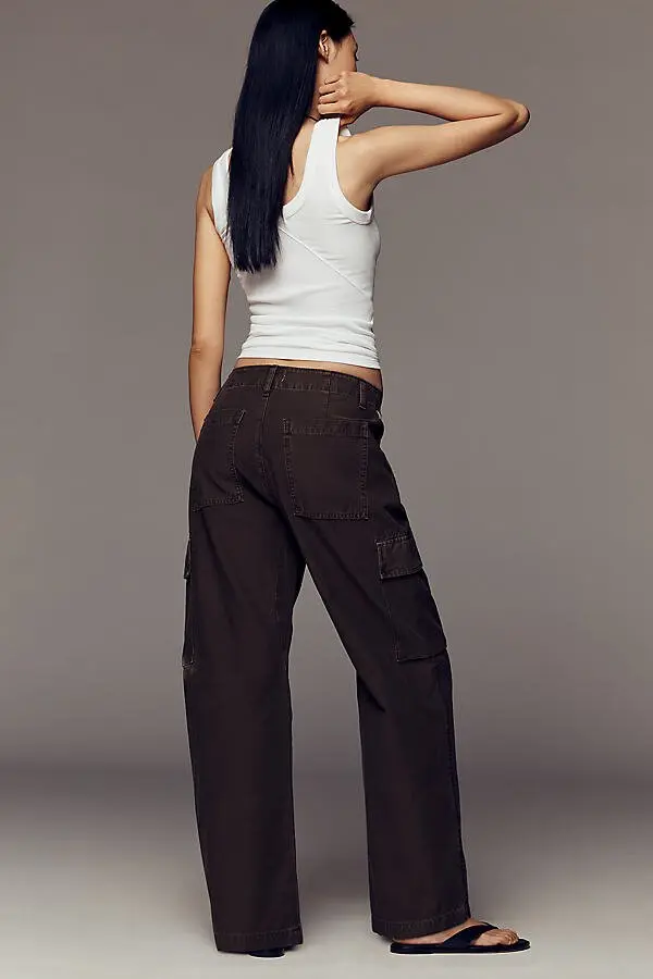 Citizens Of Humanity Esme Cotton Cargo Pants - Moss