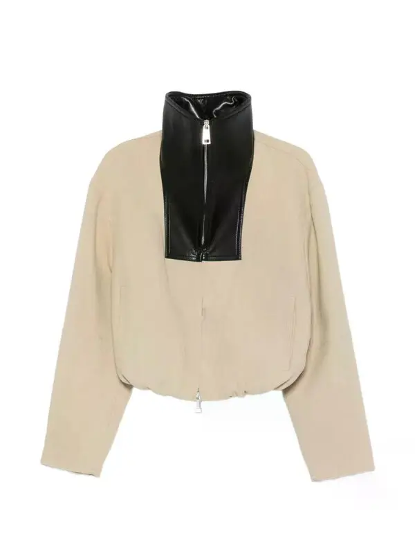 Nanushka Alonza Jacket - Neutrals
