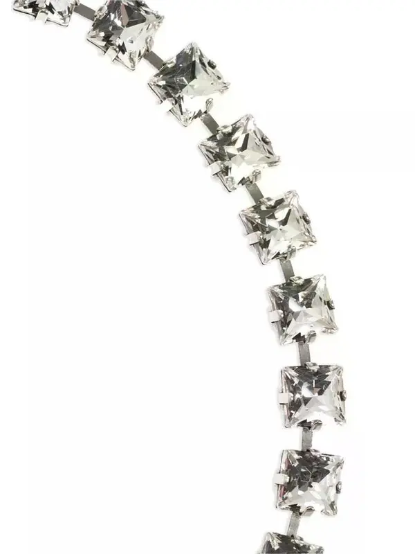 Isabel Marant Étoile Crystal-embellished Necklace - Silver