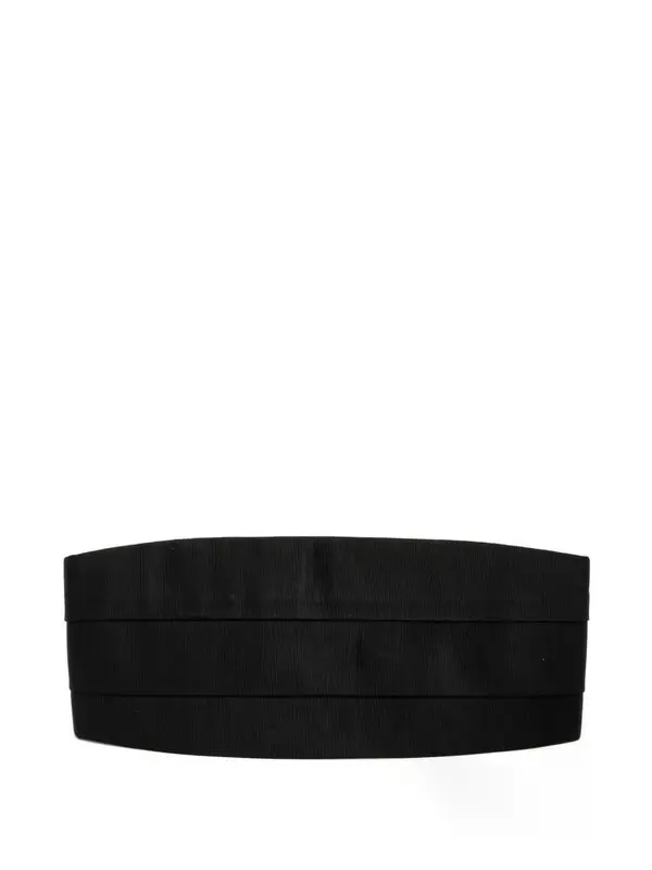 TOM FORD Pleated Cummerbund - Black