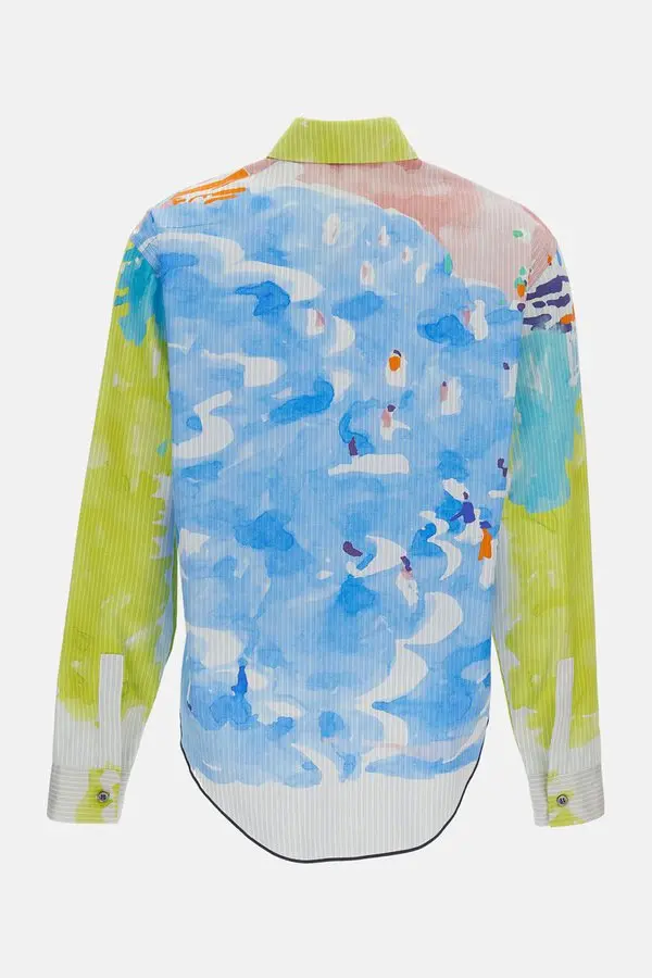 ROHKA Printed Cotton Shirt