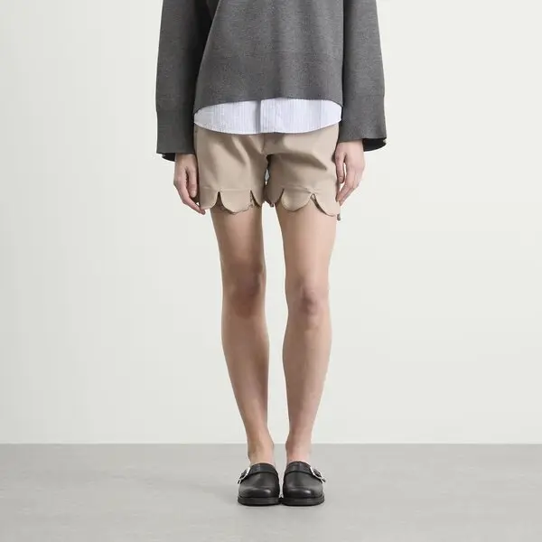 CHARLES JEFFREY Formal Boxer Shorts - Beige
