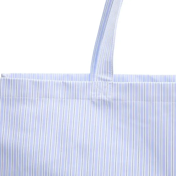 A.p.c. Striped Poplin Diane Shopping Tote