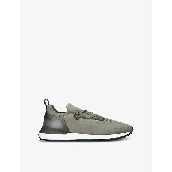 Magnanni Grafton Knitted Low-top Trainers - Green