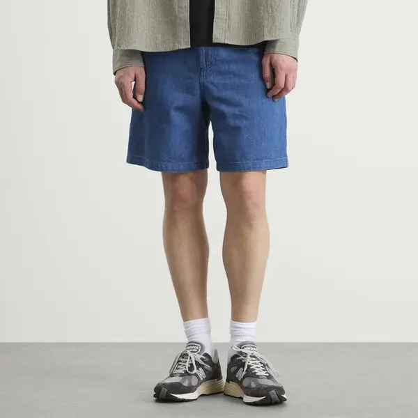 A.p.c. Norris Denim Shorts - Blue