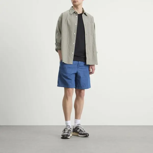 A.p.c. Norris Denim Shorts - Blue