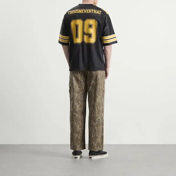 THISISNEVERTHAT Football Jersey - Black