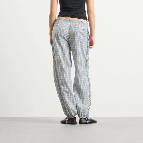 PEACHY DEN Renee Checkered Trousers