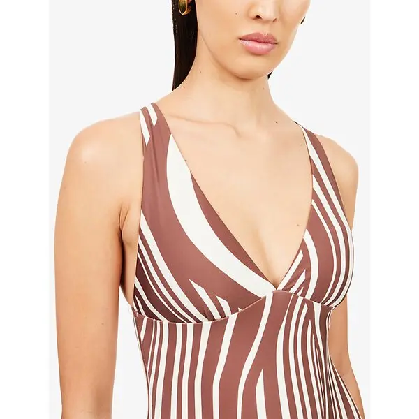 Seafolly Coastline Striped Swimsuit