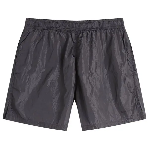 Stone Island Water Reactive Faded Camo Swim Shorts - Blue Grey