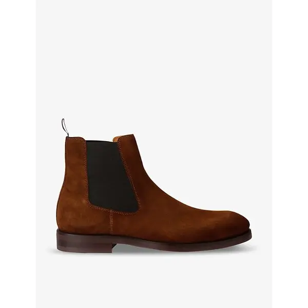 Magnanni Kliff Elasticated-panel Suede Chelsea Boots