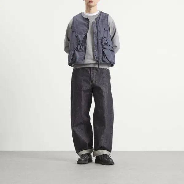 Stone Island Ripstop-tc Camouflage Utility Vest - Blue Grey