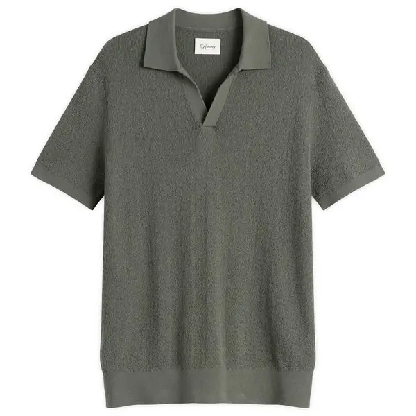 RONNING Textured Polo Shirt