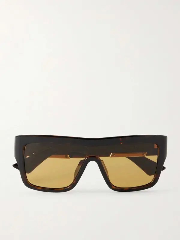 Bottega Veneta Aviator-style Sunglasses - Tortoiseshell