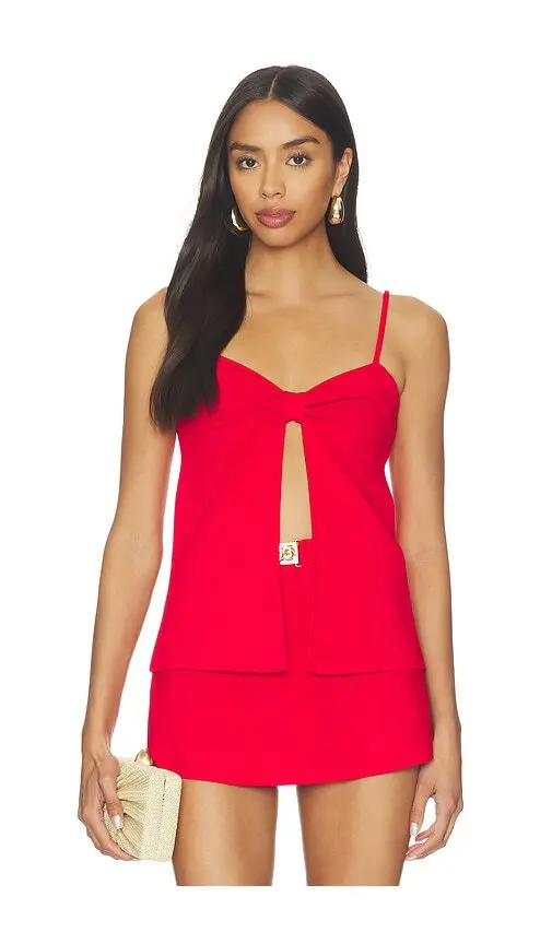 Cult Gaia Lennon Top - Red