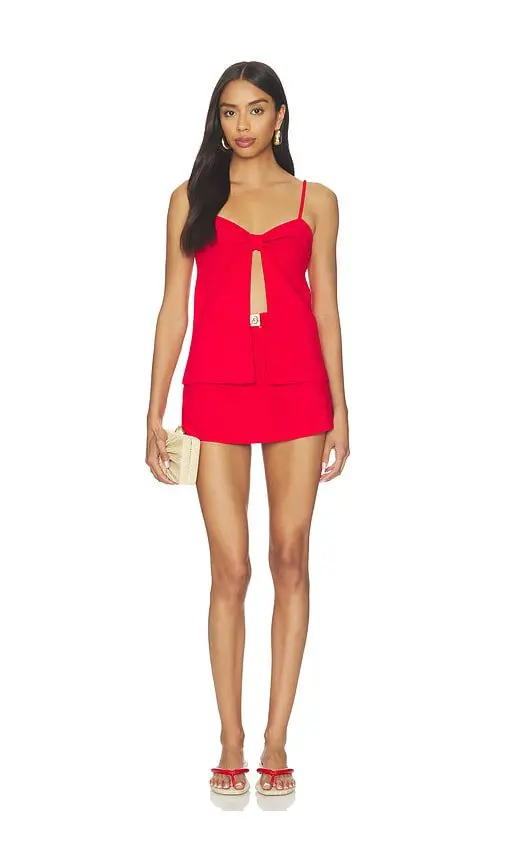 Cult Gaia Lennon Top - Red