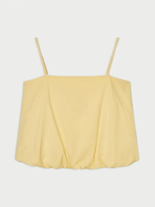 BY MALENE BIRGER Exclusive: Mia Voile Organic Cotton Top - Parsnip