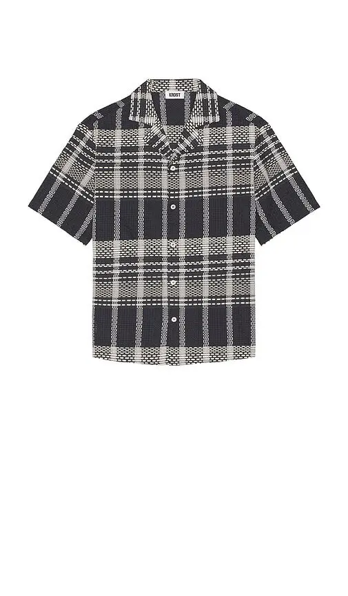 KROST Plaid Dash Bowling Shirt In . Also