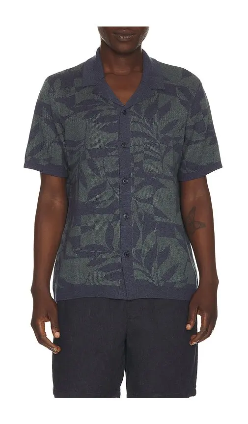 Marine Layer Ethan Sweater Button Down Shirt In . Also