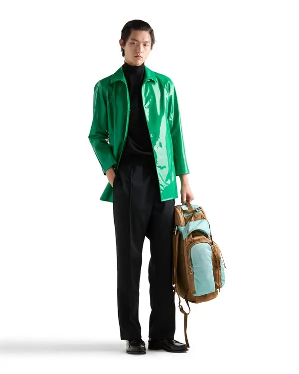 Prada Cotton Mock Turtleneck Sweater