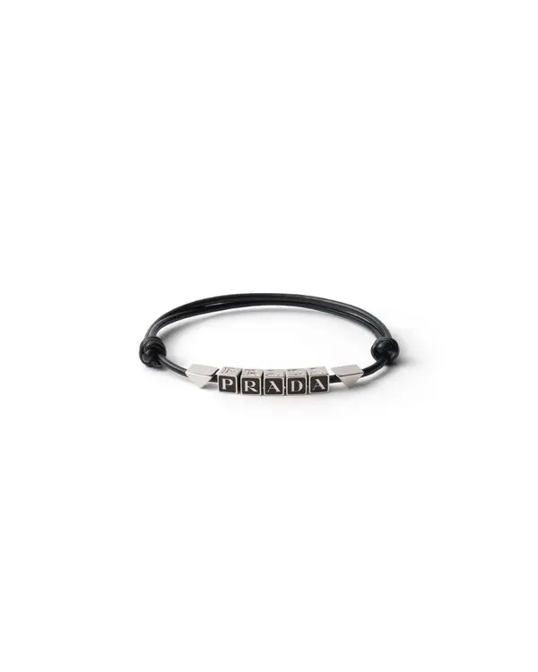 Prada Nappa Leather Bracelet