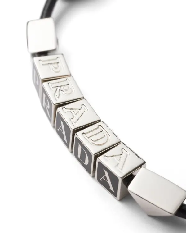 Prada Nappa Leather Bracelet