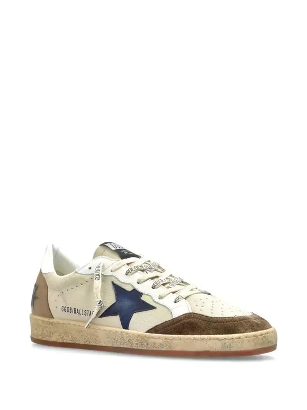 GOLDEN GOOSE Ball Star Star-patch Sneakers - Neutrals