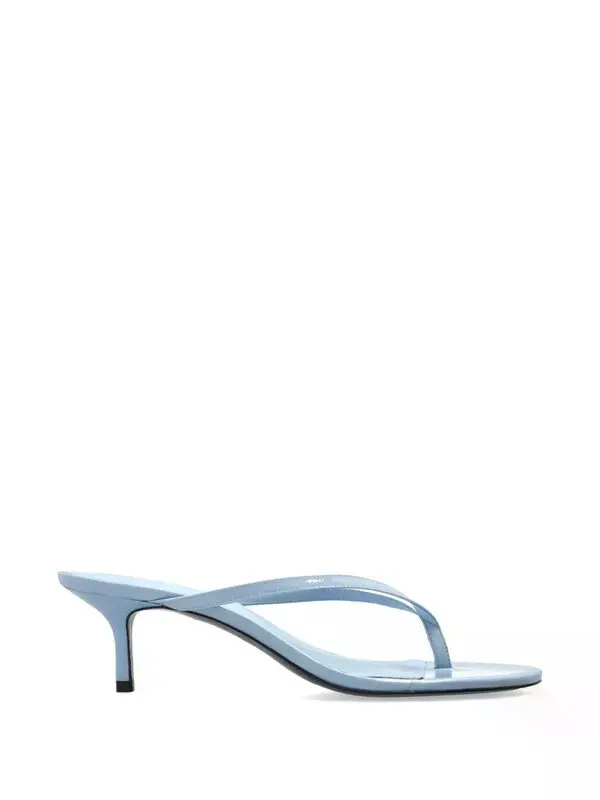 BLACK SUEDE STUDIO Tash 50 Thong Sandals - Blue