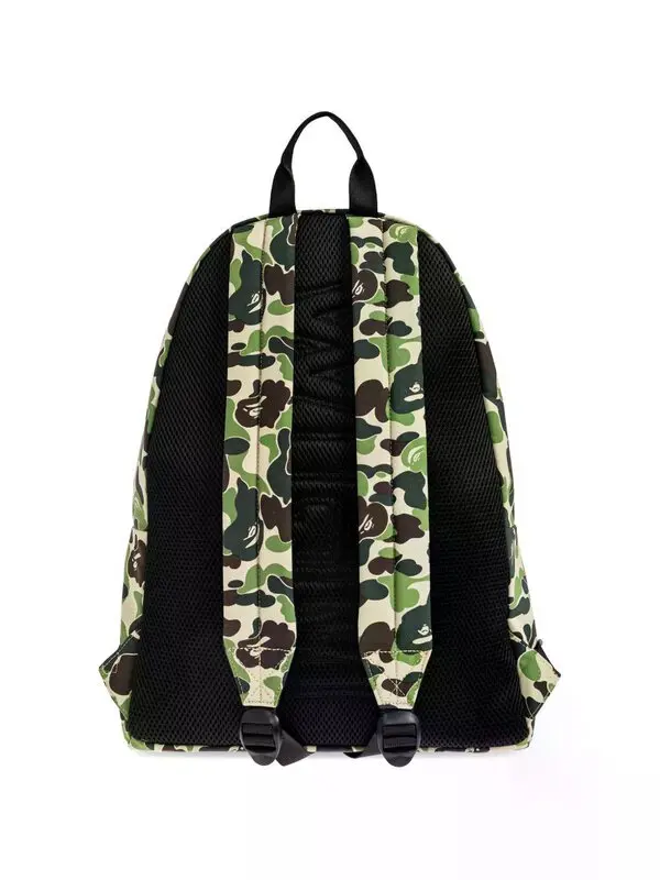 A BATHING APE Shark Camouflage-print Backpack