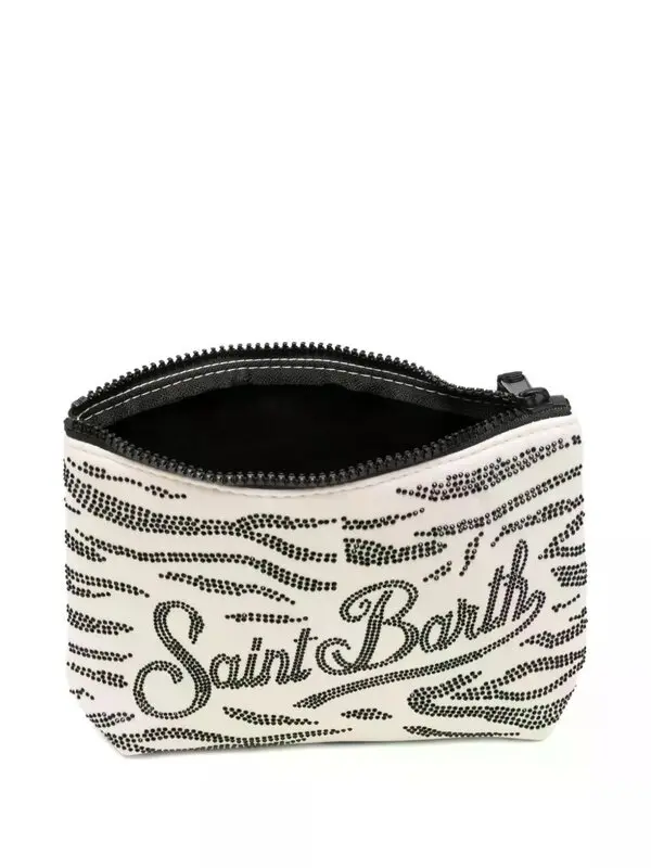 MC2 SAINT BARTH Strass Embellished Mini Bag - Neutrals
