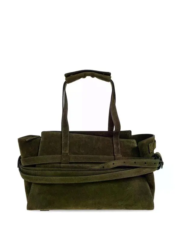 Moschino Suede Leather Tote Bag